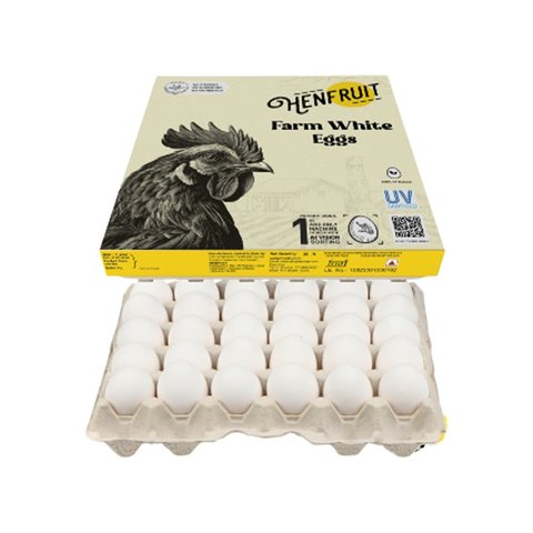 Hen Fruit -30 Farm Fresh No Antibiotics White Eggs Price - Buy Online ...