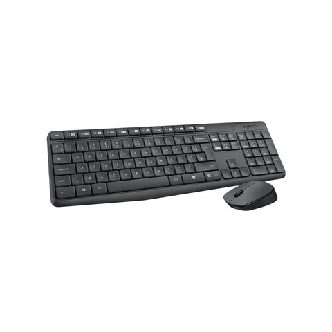 Logitech MK235 Keyboard & Mouse Combo (Black) Price - Buy Online at ...