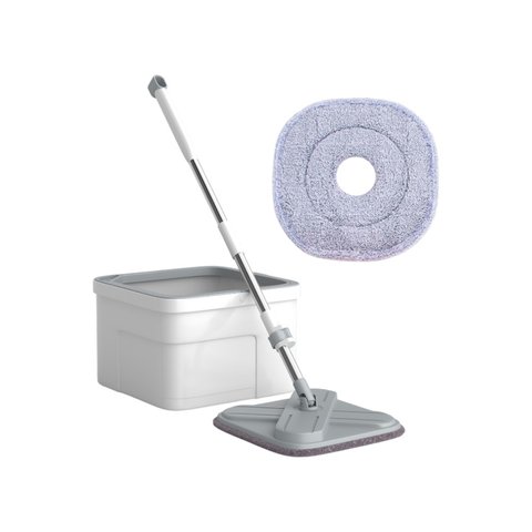 Lifelong Square Spin Mop Set with Bucket Price - Buy Online at Best ...