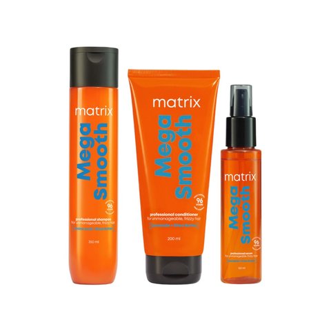 Matrix Mega Smooth Shampoo, Conditioner & Serum Combo Price - Buy ...