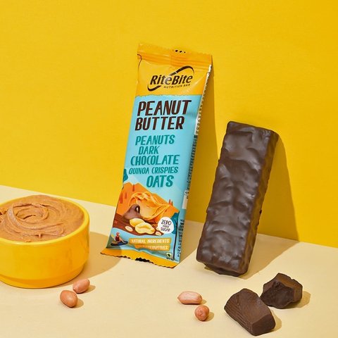 RiteBite Peanut Butter 4g Protein Bar Price - Buy Online at ₹45 in India