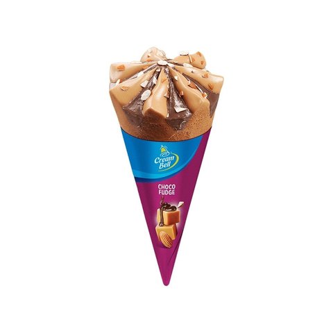 Cream Bell Choco Fudge Frozen Dessert Cone Price - Buy Online at Best ...