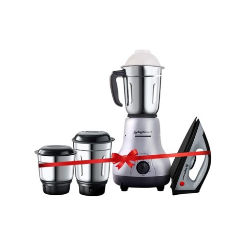 Digismart Kitchen Mate Mixer Grinder & Dry Iron Combo (750 W, 1150 W ...