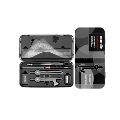 Camlin Scholar Plus Geometry Box (Black) Price - Buy Online at ₹200 in ...