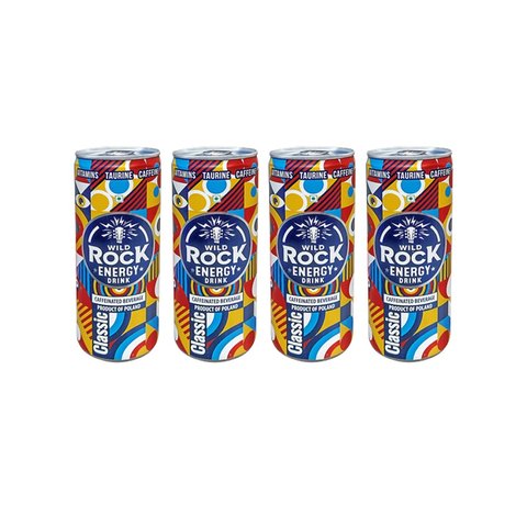 Wild Rock Classic Energy Drink - Pack of 4 Price - Buy Online at Best ...