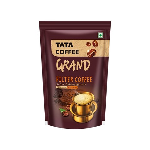 Tata Coffee Grand Filter Coffee (70% coffee, 30% chicory) Price - Buy ...