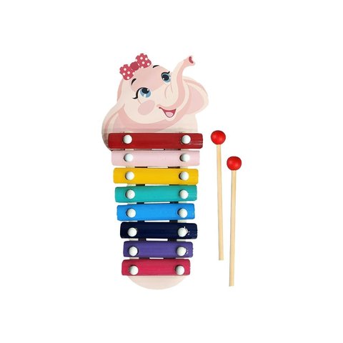 Wembley Elephant Wooden Xylophone Musical Toy Price - Buy Online at ...