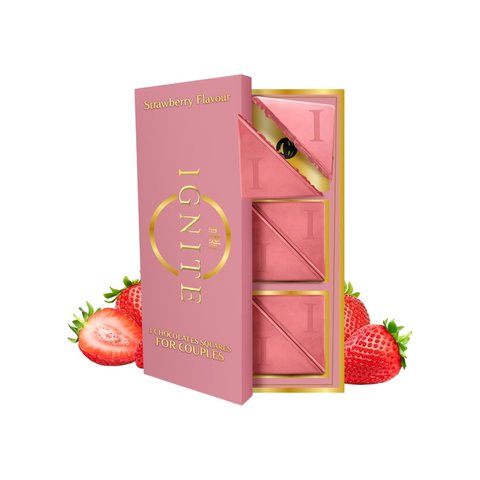 Ignite Strawberry Chocolate Bar for Couples Price - Buy Online at ₹599 ...