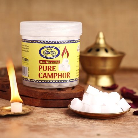 Om Shanthi Camphor / Kapur Tablets by Cycle Price - Buy Online at ₹159 ...