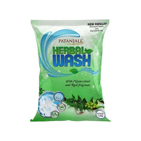Patanjali Herbal Wash Detergent Powder Price - Buy Online at ₹160 in India