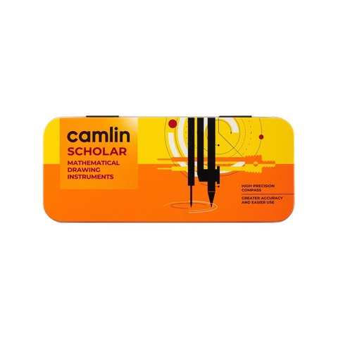 Camlin Scholar Geometry Box (Yellow) Price - Buy Online at ₹150 in India