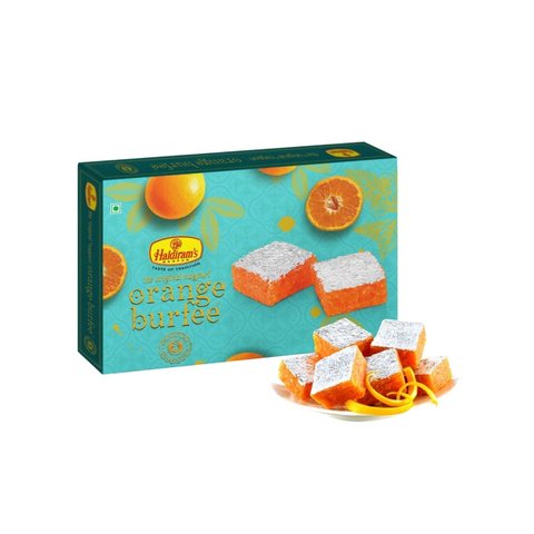 Original Nagpuri Orange Burfi by Haldiram's Price - Buy Online at Best ...