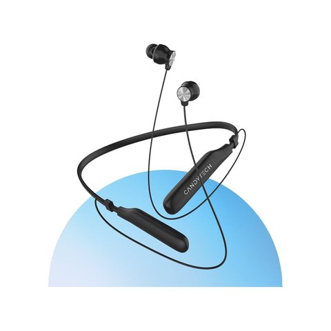 Candytech NB-02i Rockerz 235 Wireless Neckband Earphones (Black) Price ...
