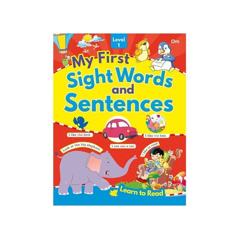 My First Sight Words and Sentences Activity Book Level - 1 Price - Buy ...