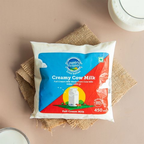 Country Delight Creamy Cow Fresh Milk Price - Buy Online at Best Price ...