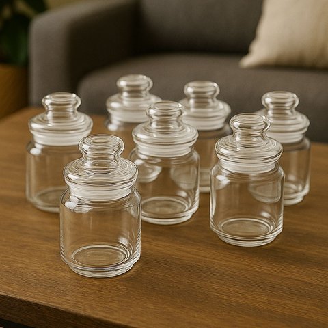 Ocean Glass Pop Jar Set with Glass Lid Price - Buy Online at Best Price ...