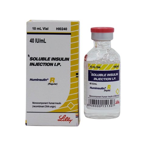 Huminsulin R 40iu Vial of 10ml Solution For Injection Price - Buy ...