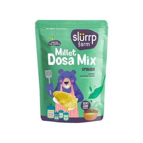 Slurrp Farm Spinach Dosa Mix Baby Cereal Price - Buy Online at Best ...