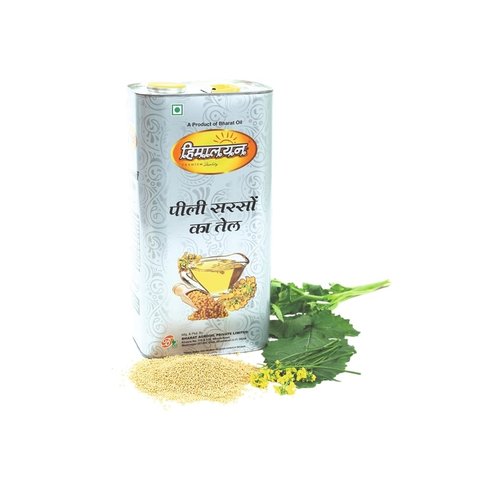 Himalayan Yellow Mustard Oil (sarsoo ka tel) Price - Buy Online at ...