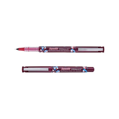Reynolds Trimax 0.5mm Roller Pen (Red) Price - Buy Online at ₹60 in India