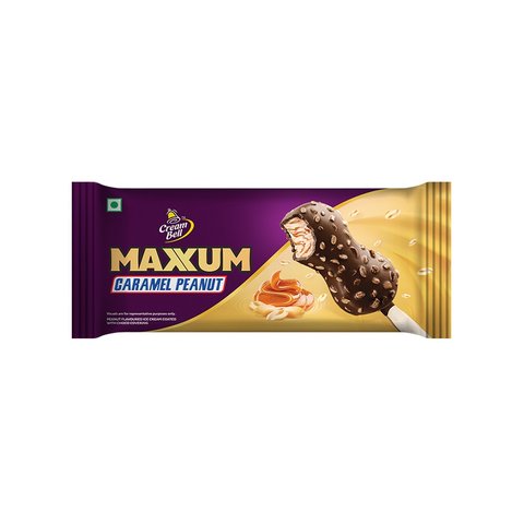 Cream Bell Maxxum Caramel Peanut Ice Cream Stick Price - Buy Online at ...