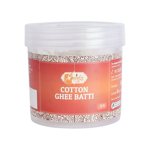 Ghee Diya Batti (Wicks) by Shri Samriddhi Price - Buy Online at Best ...