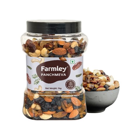 Farmley Panchmeva Dry Fruit Mix (1 kg) Price - Buy Online at ₹929 in India