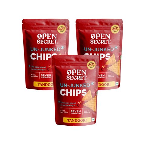 Open Secret Tandoori Baked Chips (High Protein) - Pack of 3 Price - Buy ...