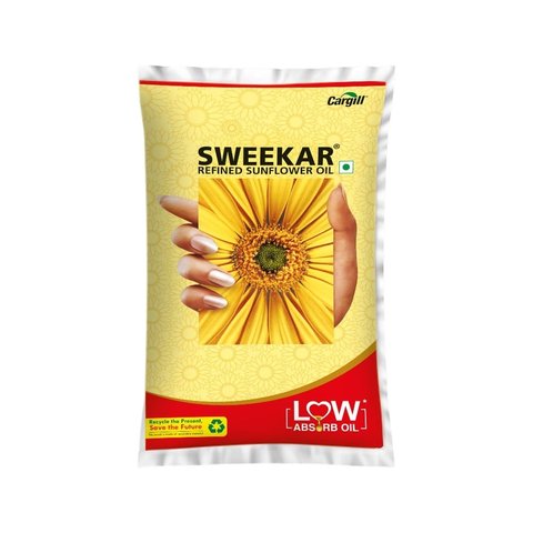 Sweekar Refined Sunflower Oil Price - Buy Online at ₹172 in India