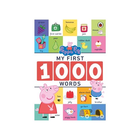 Peppa Pig: My First 1000 Words Price - Buy Online at ₹259 in India