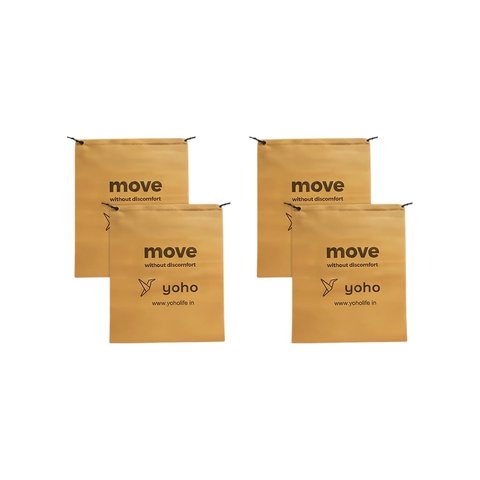 Yoho Durable Travel Shoe Cover Bag (Beige) Price - Buy Online at ₹142 ...