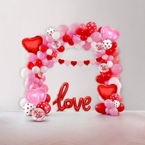 Happy Valentine's Day Decoration Kit by Party Propz Price - Buy Online ...