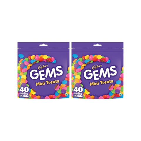 Cadbury Gems Mini Treats Shaped Chocolate Pack - Pack of 2 Price - Buy ...