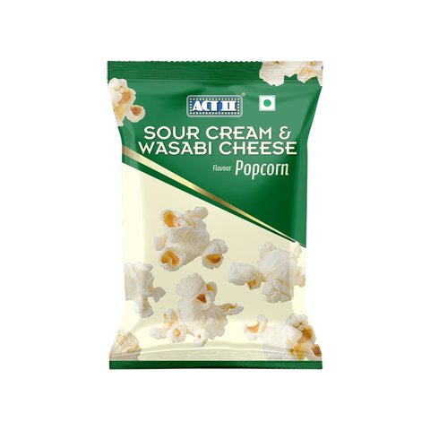 Act II Sour Cream & Wasabi Cheese Popcorn Price - Buy Online at Best ...