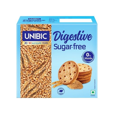 Unibic Sugar-Free Digestive Cookies (200 g) Price - Buy Online at ₹69 ...
