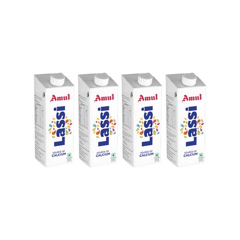 Amul Sweet Lassi Tetra Pack (250 ml) - Pack of 4 Price - Buy Online at ...