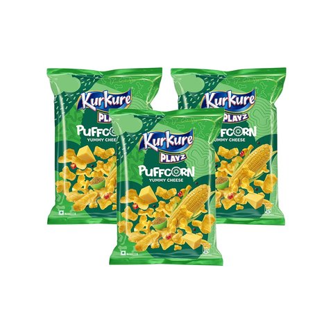 Kurkure Puffcorn Yummy Cheese Puffs - Pack of 3 Price - Buy Online at ...