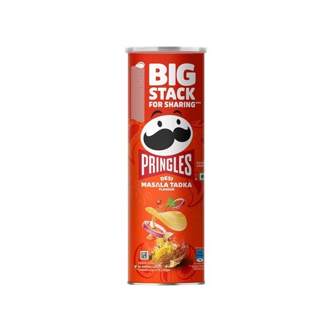 Pringles Desi Masala Tadka Potato Chips Price - Buy Online at ₹190 in India