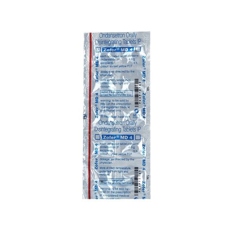 Zofer MD 4mg Tablet Price - Buy Online at Best Price in India