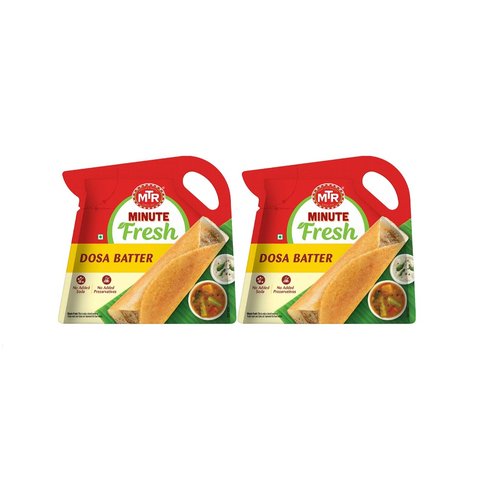 MTR Minute Fresh Dosa Batter (850 g) - Pack of 2 Price - Buy Online at ...
