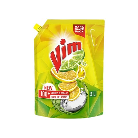 Vim Lemon Dishwash Gel with Tropical Lemon Freshness Price - Buy Online ...