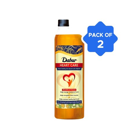 Dabur Heart Care Blended Cooking Oil - Pack of 2 Price - Buy Online at ...