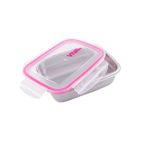 Viva Stainless Steel Stainless Steel Lunch Box (850 ml) Price - Buy ...