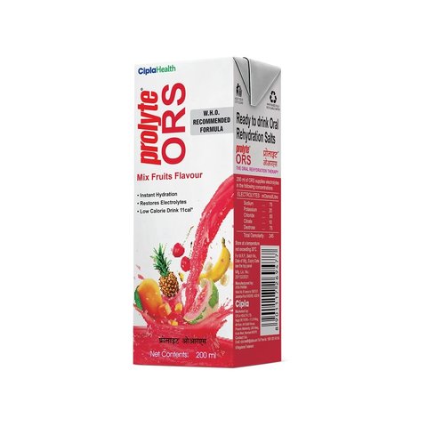 Prolyte Mixed Fruit ORS Price - Buy Online at ₹32 in India