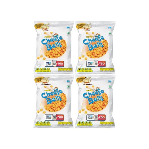 Peppy Cheese Balls - Pack of 4 Price - Buy Online at ₹120 in India