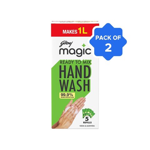 Godrej Protekt Mr. Magic Hand Wash Mix (Makes 1 ltr) - Pack of 10 Price ...