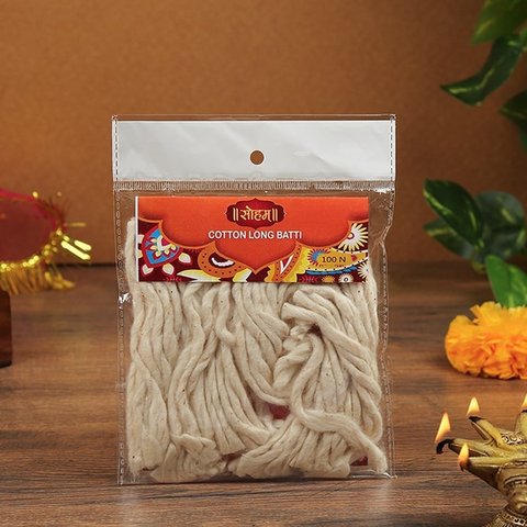 Cotton Long Diya Batti by Sohum Price - Buy Online at ₹19 in India