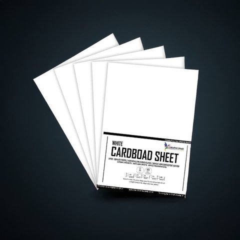 Creative Space A4 Premium Cardboard Sheets (White) Price - Buy Online ...