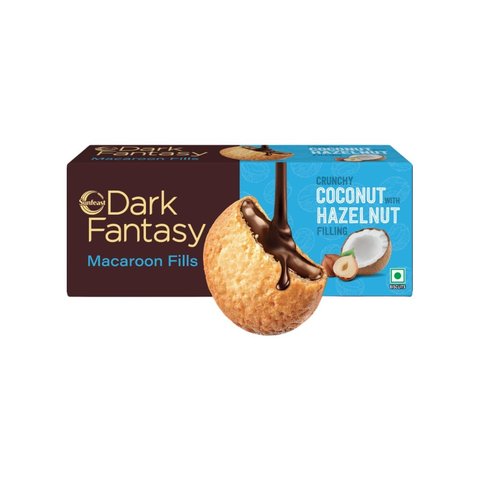 Sunfeast Dark Fantasy Coconut & Hazelnut Macaroon Fills Cookies Price ...