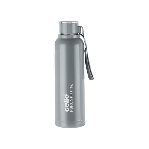 Cello Steel Puro Steel-X Benz Steel Wall Bottle (650 ml) Price - Buy ...